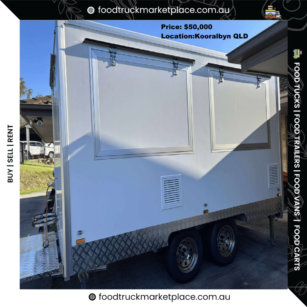 2025 Brand New 4’ Food Trailer - Food Truck Marketplace